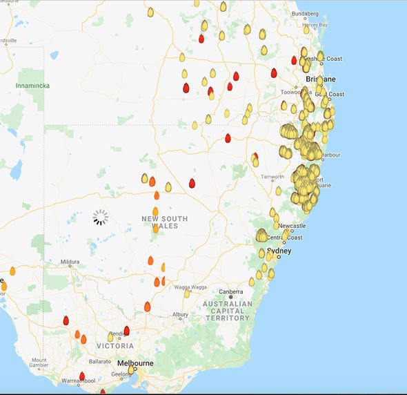 Map-showing-the-concentration-of-bushfires-near-Sydney-Australia-12 ...